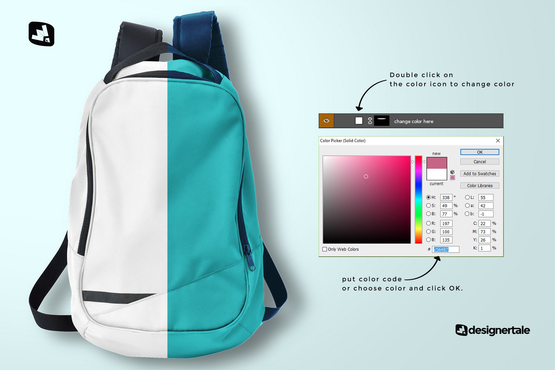 Top View Backpack Mockup - Etsy