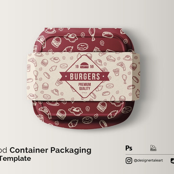 Fast Food Packaging - Etsy