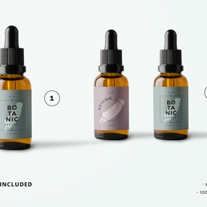 Essential Oil Packaging Mockup - Etsy