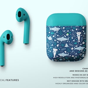 Top View AirPod Case Mockup - Etsy