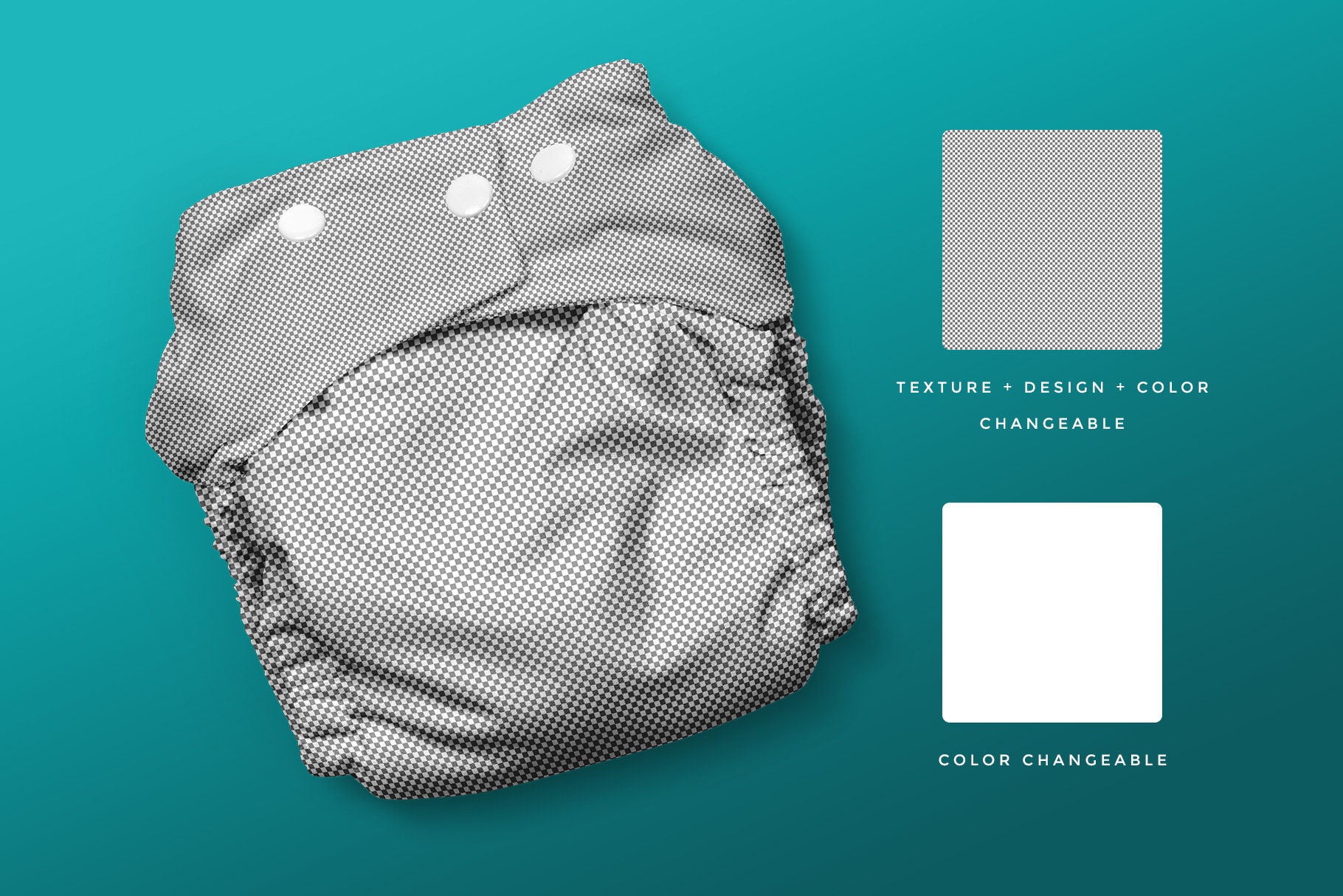 Reusable Cloth Diaper Mockup - Etsy