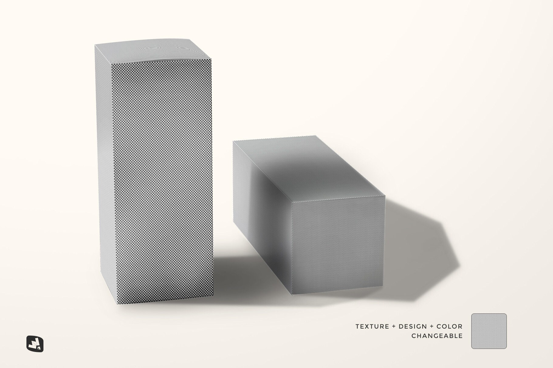 Set of Tall Box Packaging Mockup - Etsy