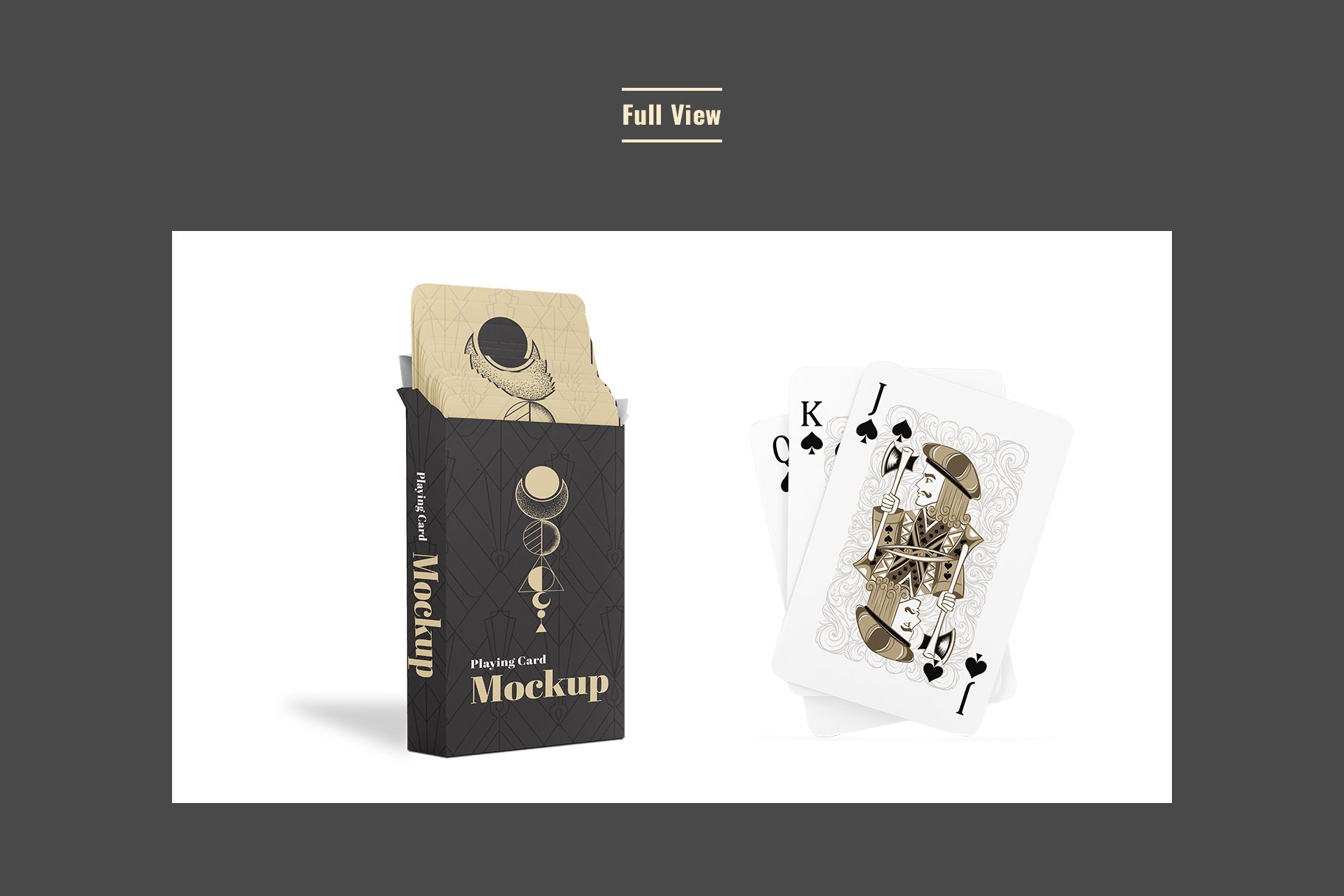 Playing Card Packaging Mockup - Etsy