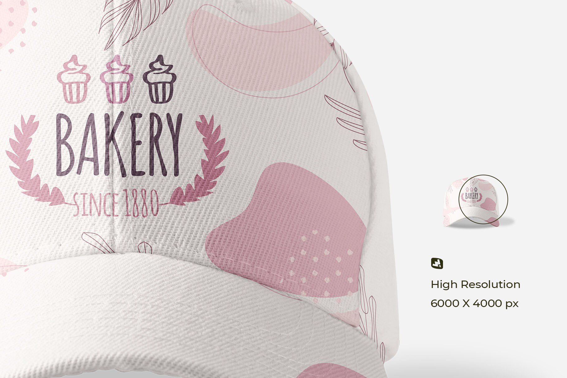 Velcro Snapback Baseball Cap Mockup - Etsy