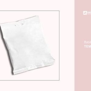 Top View Single Snack Pouch Packaging Mockup,foil Packaging Mockups ...