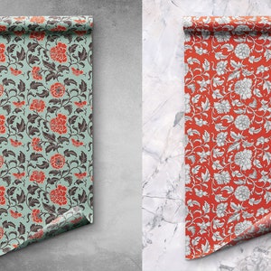 Top View Wrapping Paper Roll Mockup - Etsy