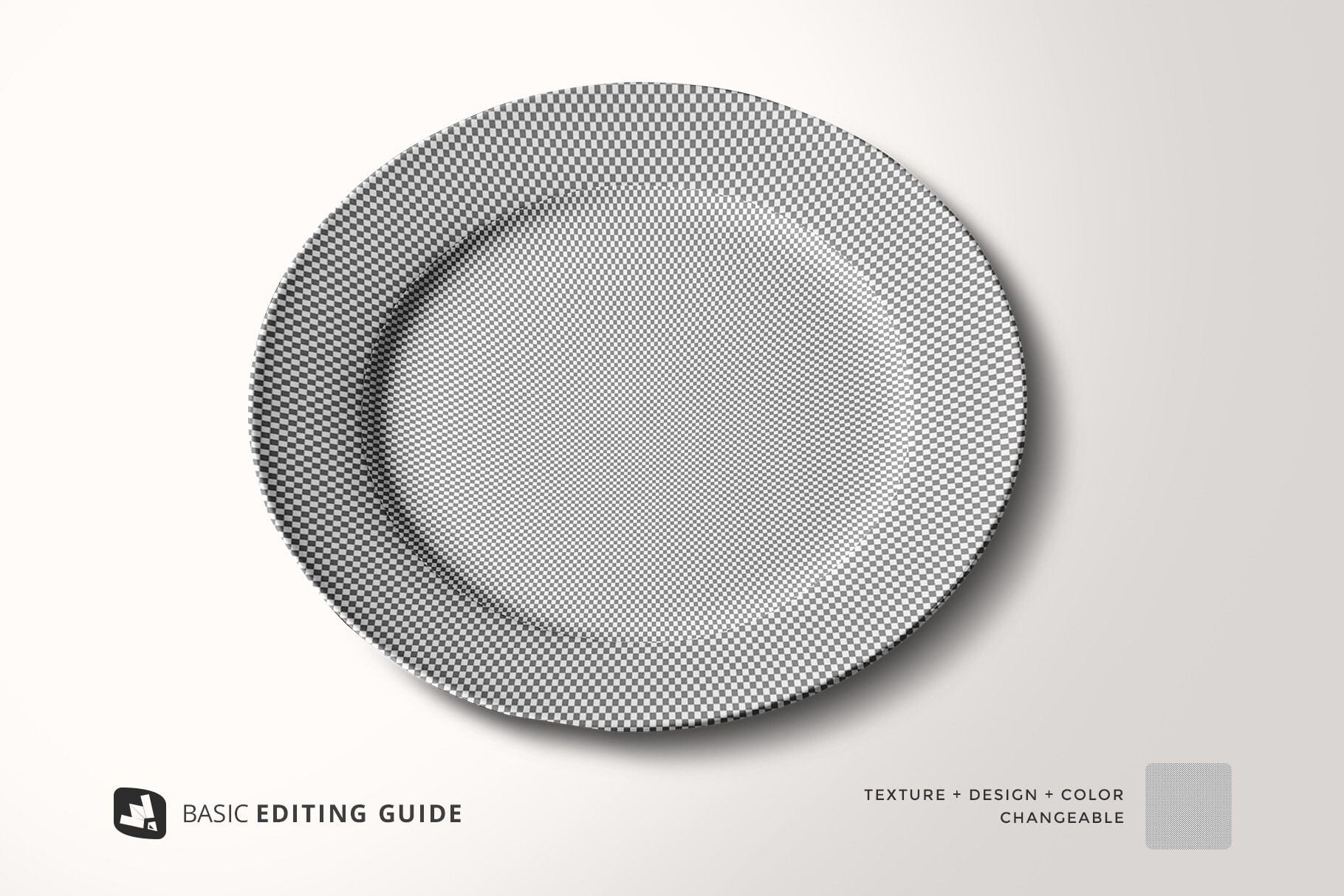 Porcelain Dinner Plate Mockup - Etsy
