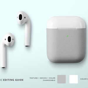 Top View AirPod Case Mockup - Etsy