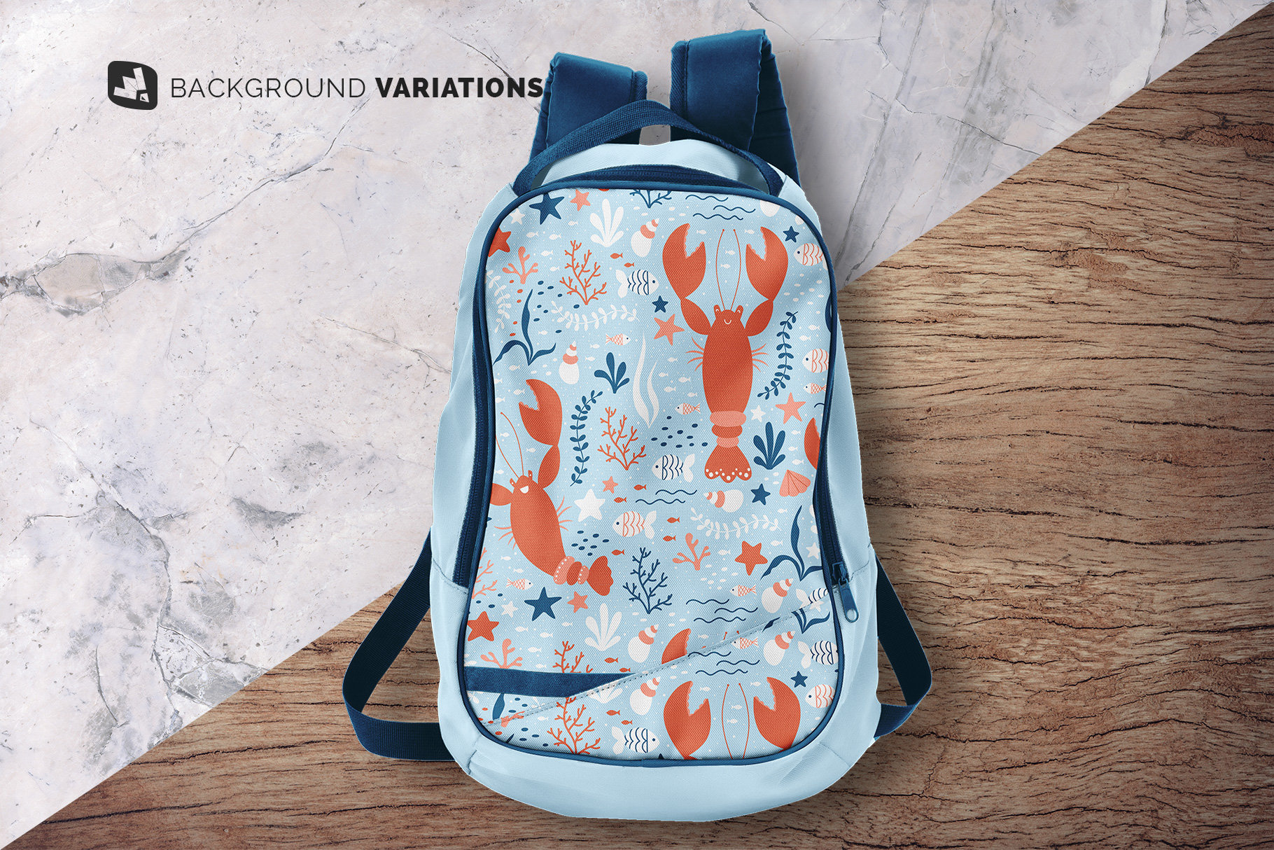 Top View Backpack Mockup - Etsy