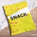 Top View Single Snack Pouch Packaging Mockup,foil Packaging Mockups ...