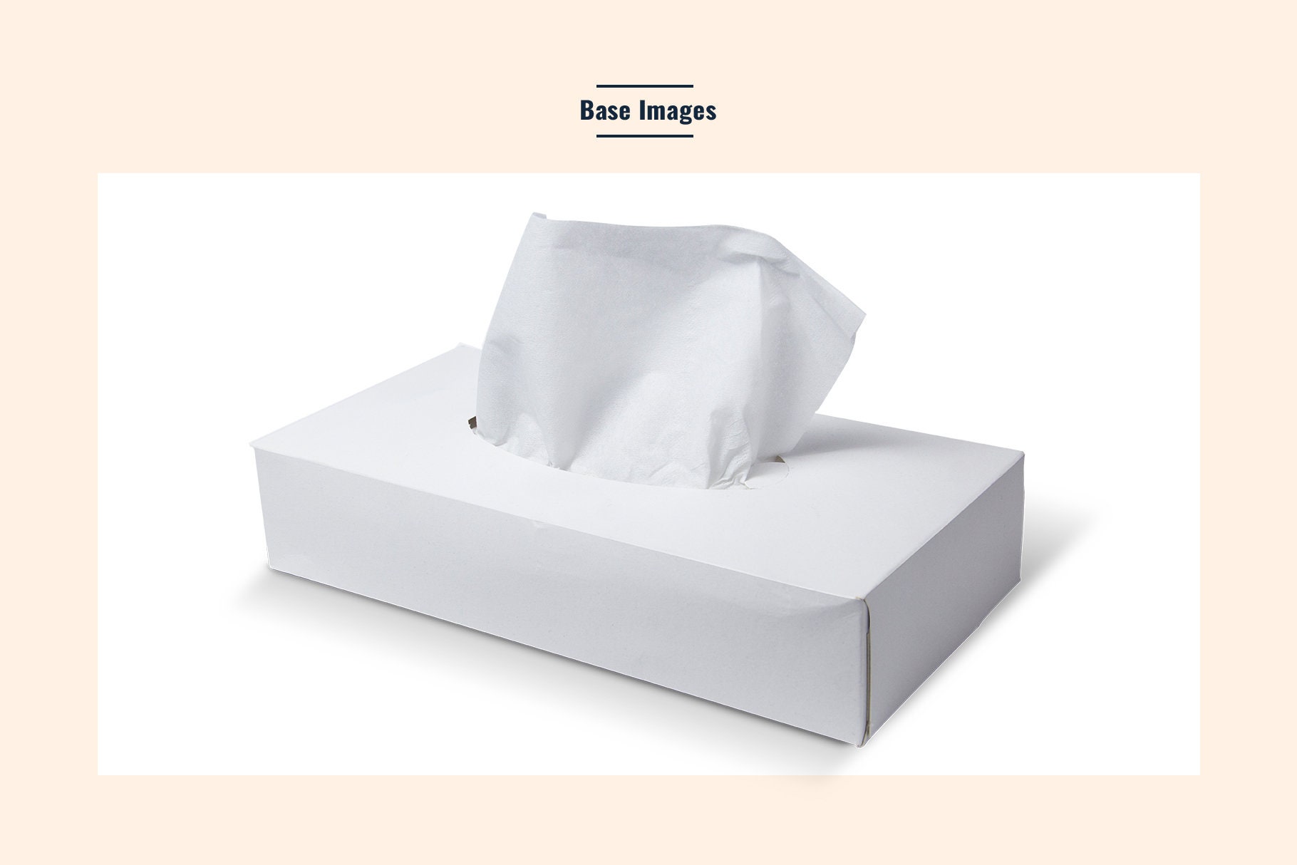 Tissue Paper Box Packaging Mockup - Etsy