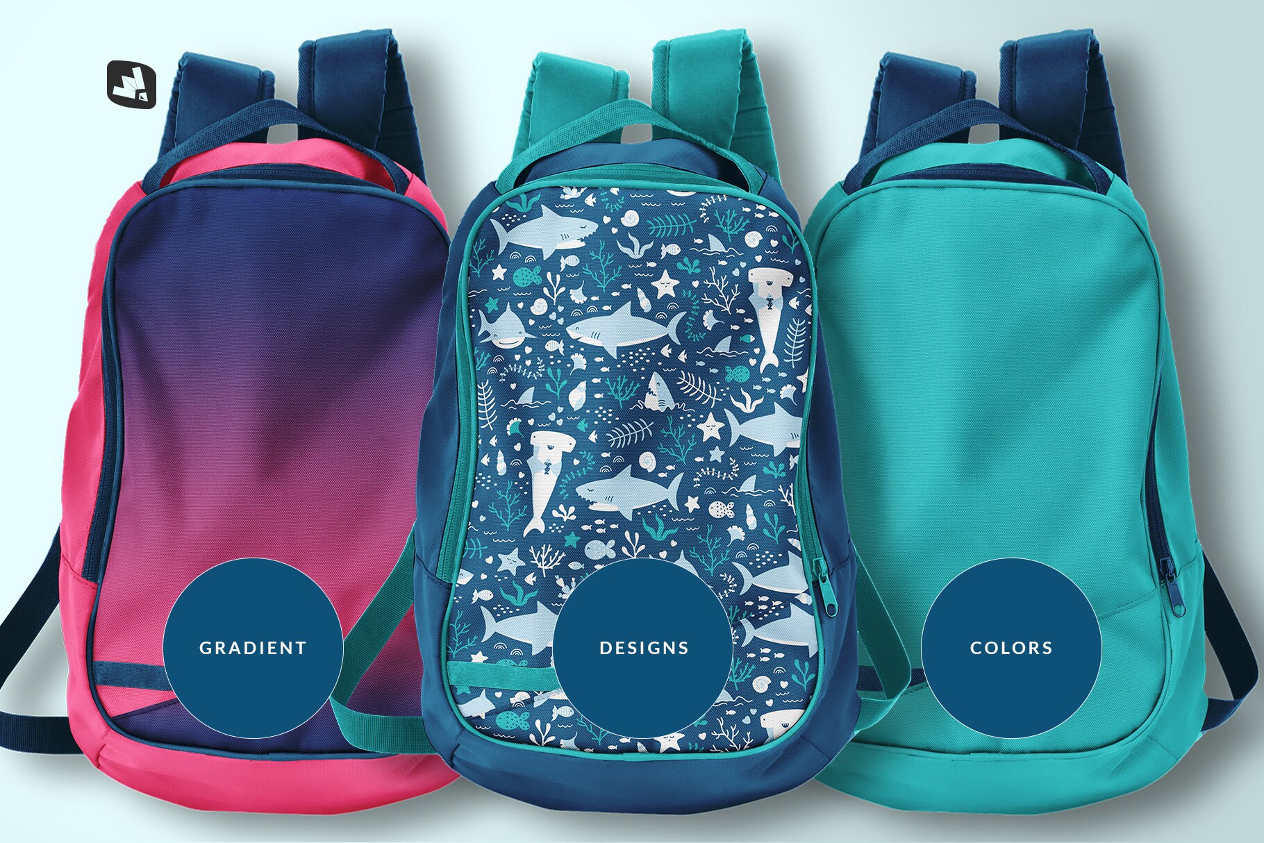 Top View Backpack Mockup - Etsy