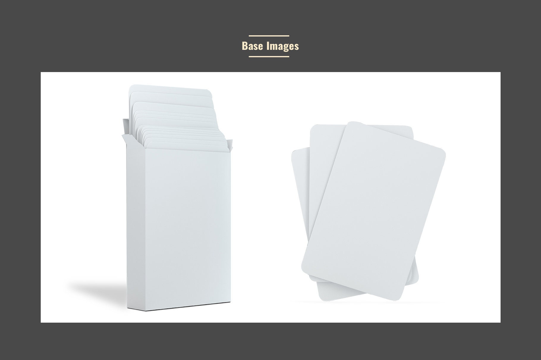 Playing Card Packaging Mockup - Etsy