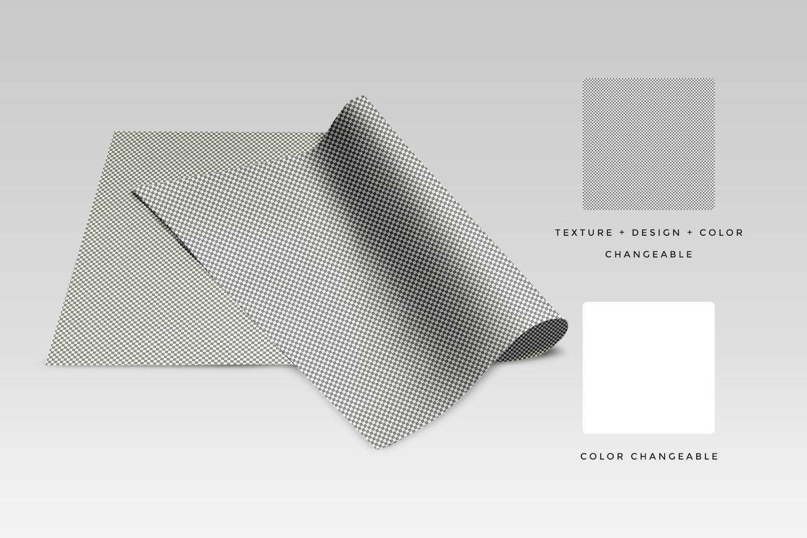 Top View Folded Wrapping Paper Mockup - Etsy