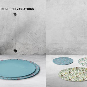 Single Ceramic Dinner Plate Mockup - Etsy