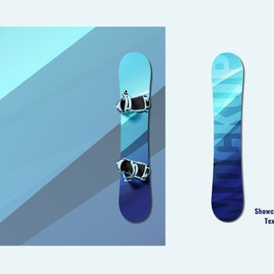Flat Lay Snowboard Mockup - Etsy
