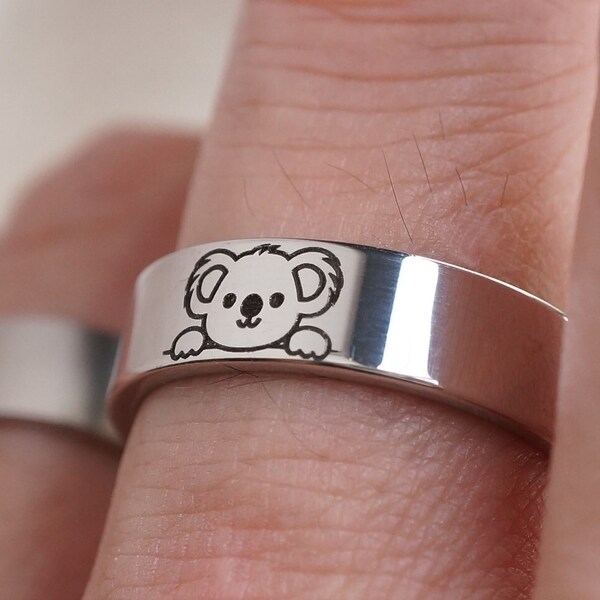 Koala Ring - Etsy