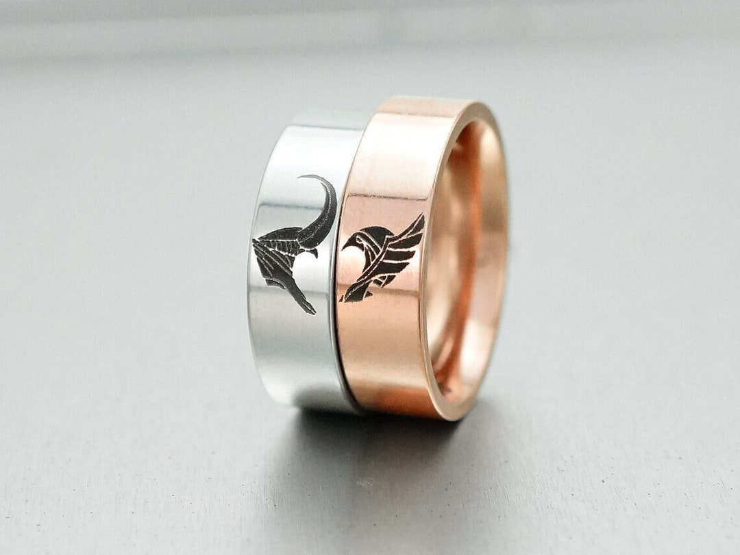 Matching Marvel Rings, Thorki Ring, Loki & Thor Couple Rings, Loki ...