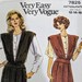 Very Easy Vogue 7825 Sewing Pattern Size 12-16 - Etsy