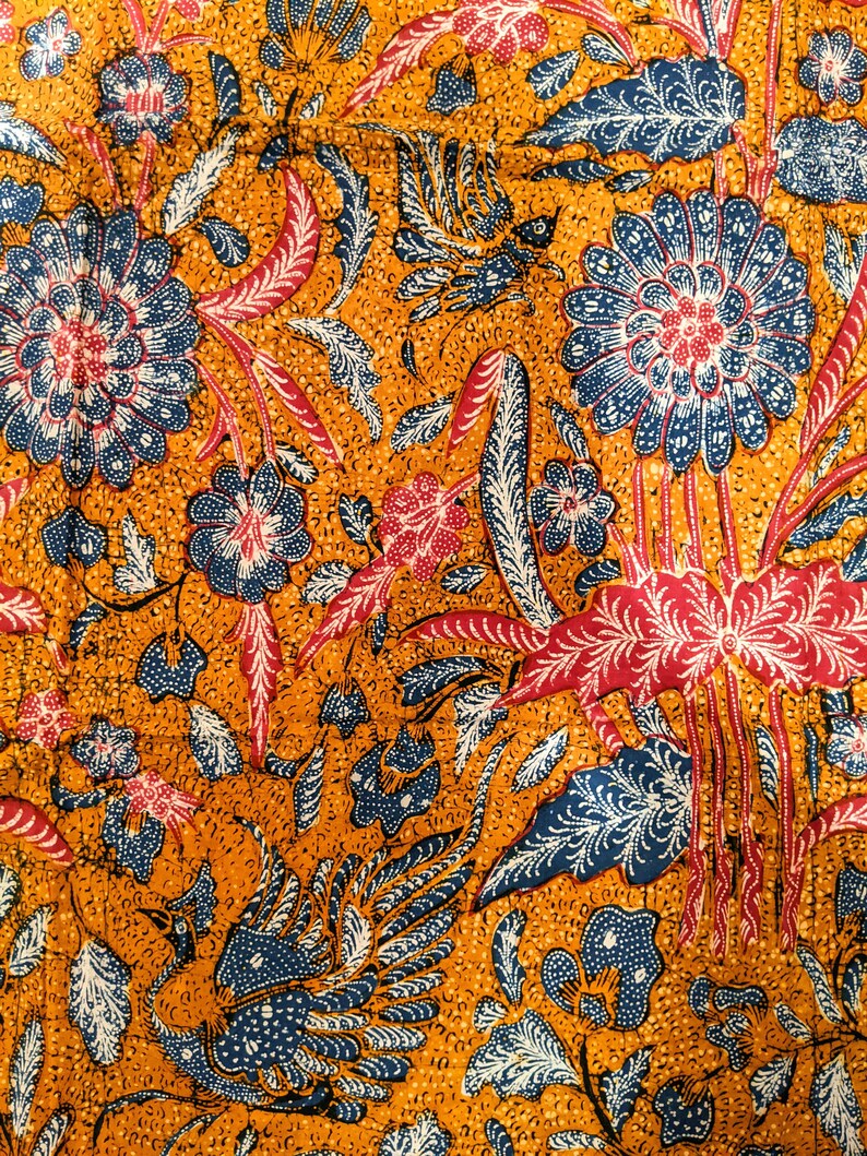 Vintage Hand Drawn Indonesian Batik Batik Collector Item Old - Etsy