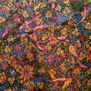 Antique Kain Batik Lasem, Old Indonesian Batik Tulis Fabric, Pagi Sore ...
