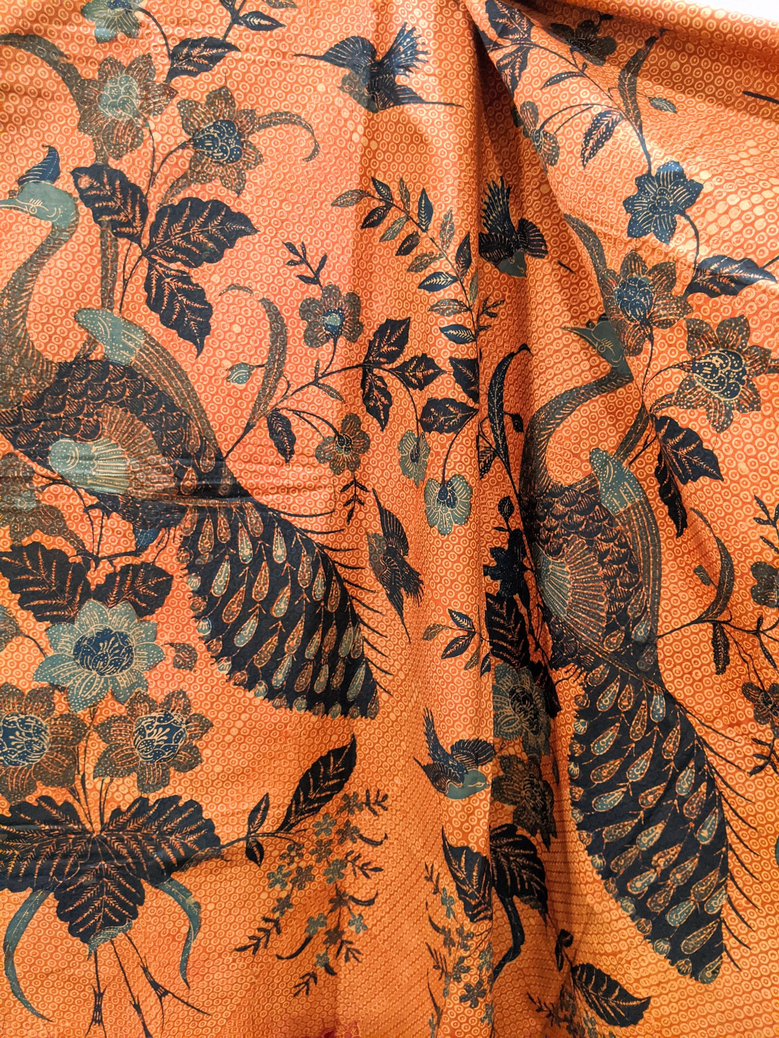 Ancient Textile, Vintage Hand Drawn Indonesian Batik, Batik Collector ...