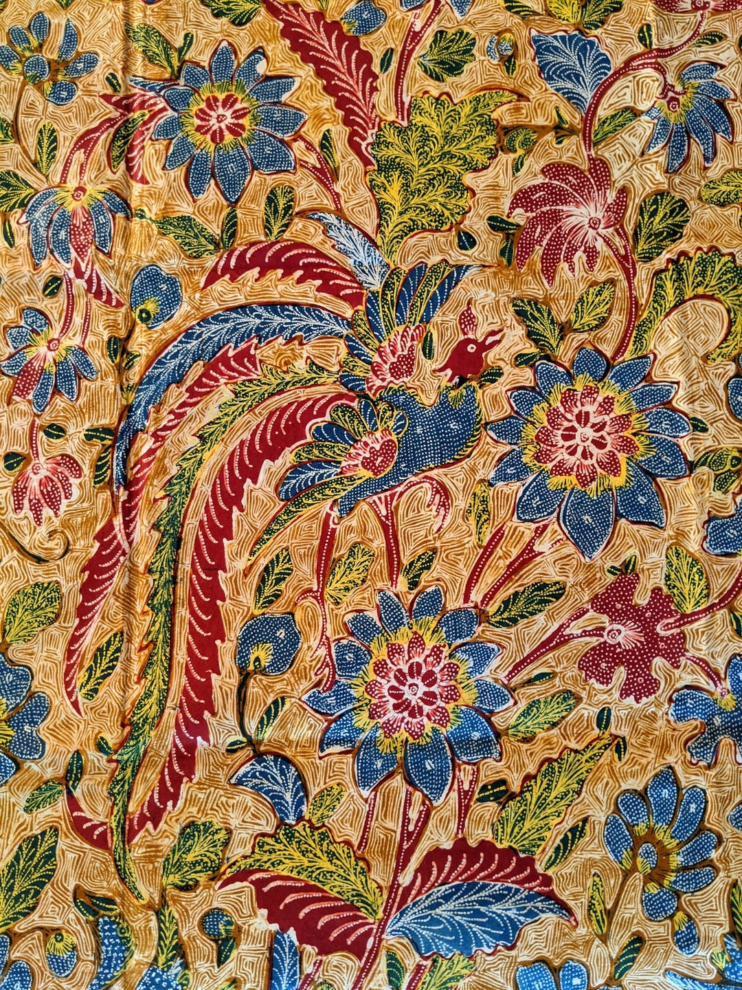 Tjoa Siang Gwan Tiga Negeri Batik, Vintage Hand Drawn Indonesian Batik ...