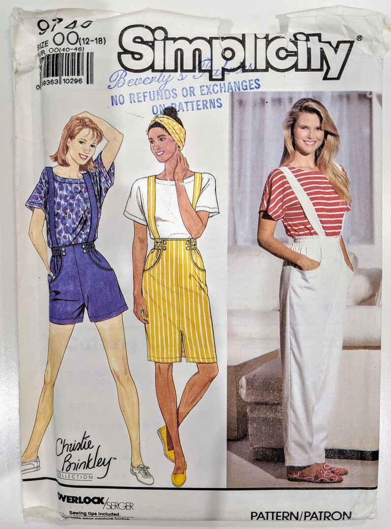 Simplicity 9740 Sewing Pattern Size OO 12-18 - Etsy