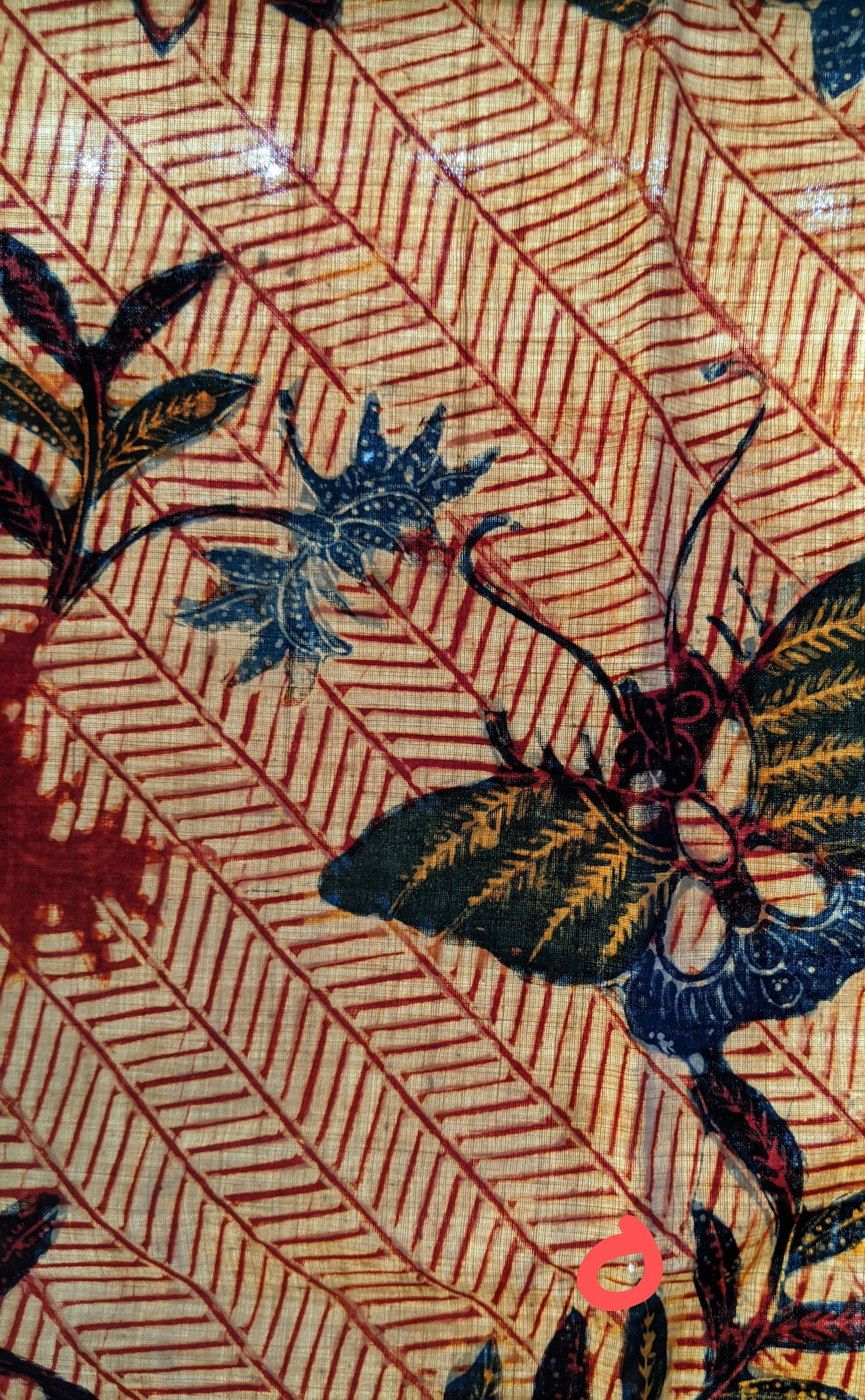Ancient Textile, Vintage Hand Drawn Indonesian Batik, Batik Collector ...
