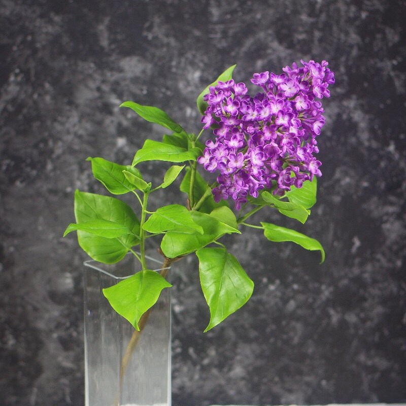 Lilac. Lilac Flower. Clay Lilac Bouquet. Lilac Branch. Polymer Clay ...