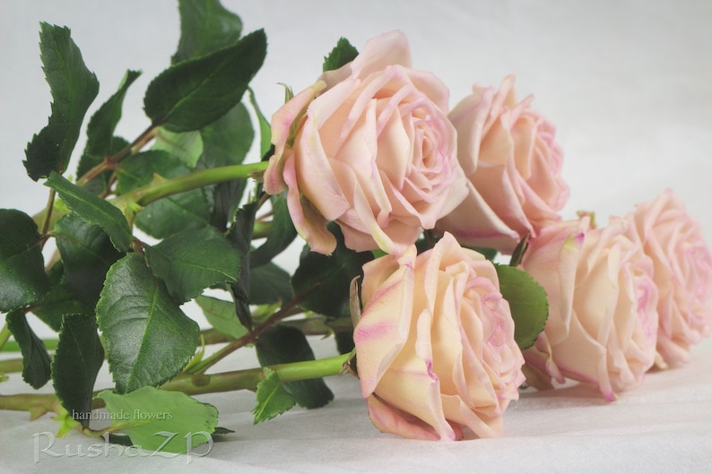 Cold Porcelain Roses. Bouquet of Roses. Rose Bush. Home Decor. - Etsy