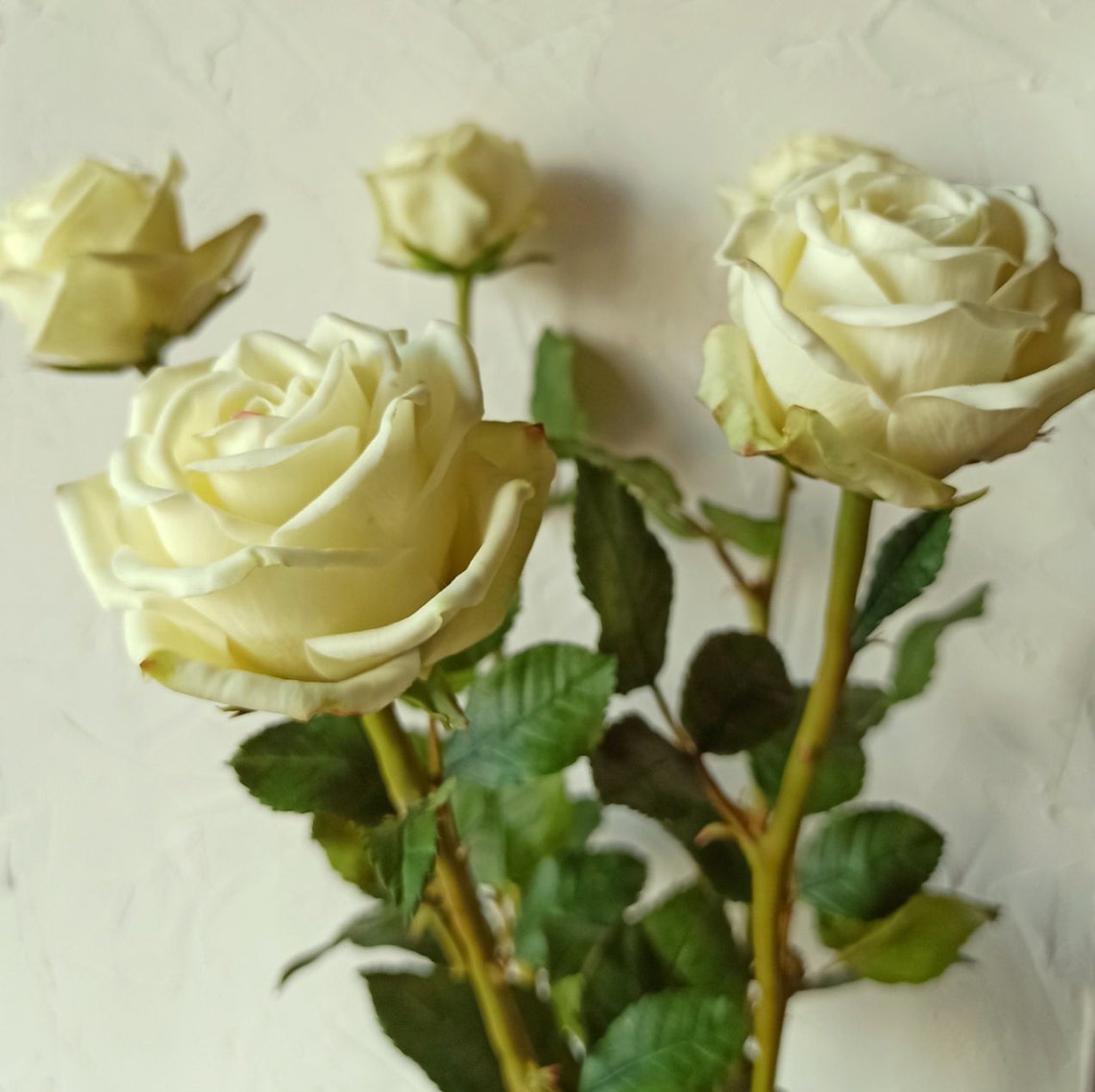 Cold Porcelain Handmade Roses. Bouquet of Roses. Roses for | Etsy