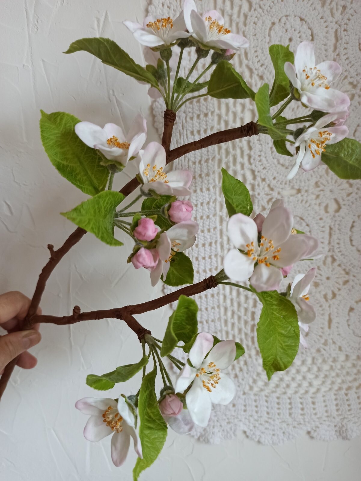 Apple blossom. A branch of blossoming apple. Spring blossom. | Etsy