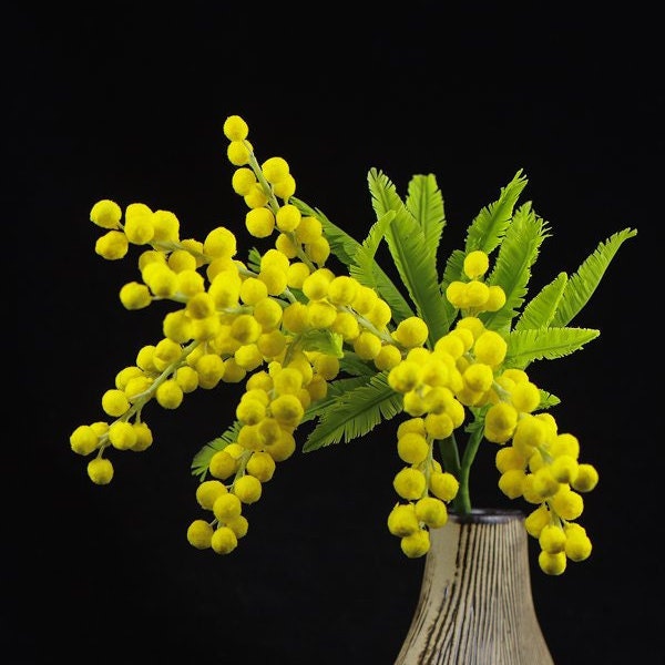 Mimosa. Spring Yellow Mimosa. Mimosa Flower. Spring Bouquet. - Etsy
