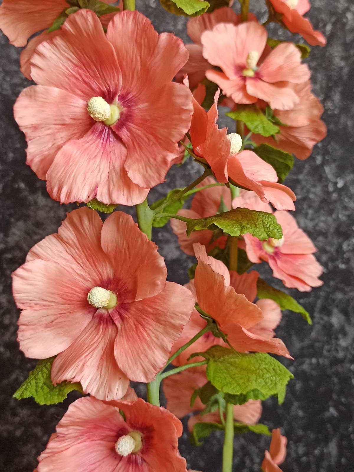 Mallow. Mallow From Polymer Clay. Mallow Flowers. Clay - Etsy