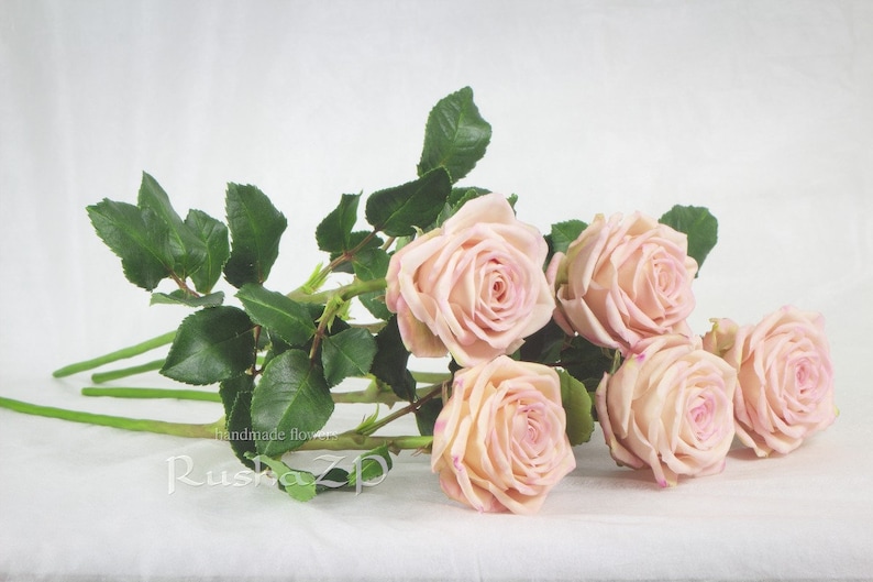 Cold Porcelain Roses. Bouquet of Roses. Rose Bush. Home Decor. - Etsy