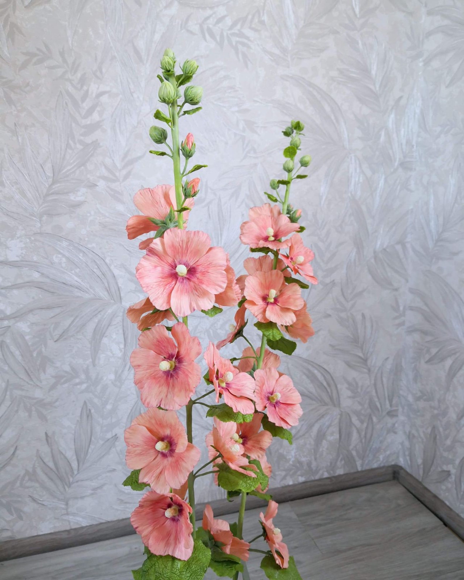 Mallow. Mallow From Polymer Clay. Mallow Flowers. Clay - Etsy