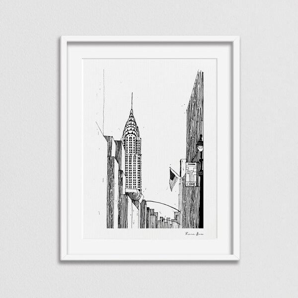 Chrysler Building - Etsy