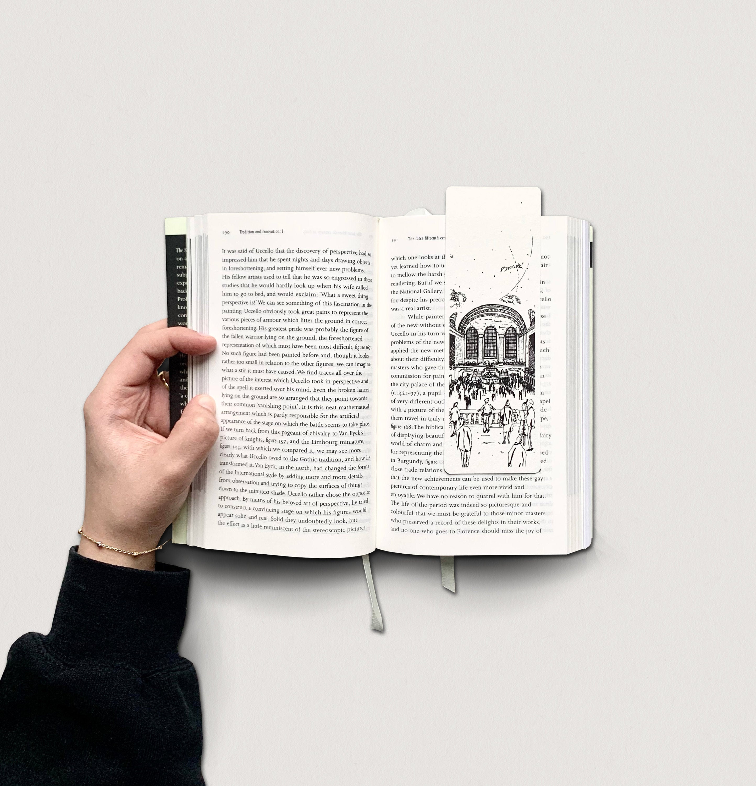 Grand Central Station Bookmark New York Bookmark NYC - Etsy