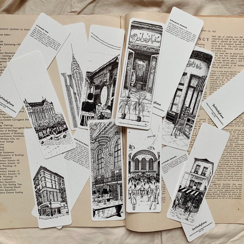 New York Bookmark Chrysler Building Bookmark NYC Bookmark - Etsy