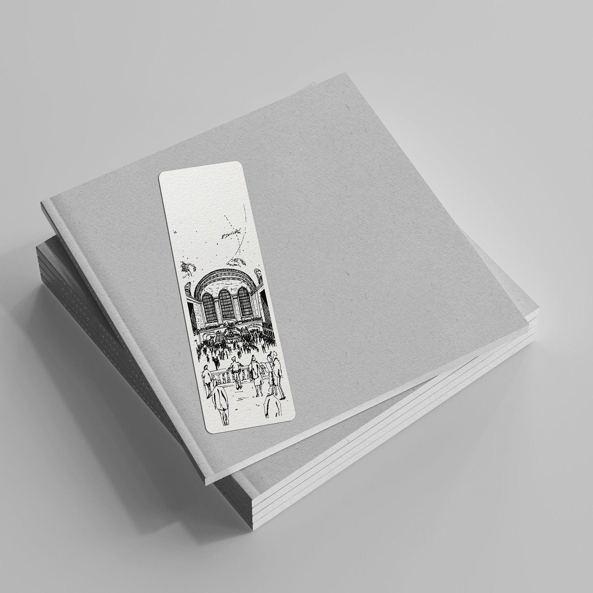 Grand Central Station Bookmark New York Bookmark NYC - Etsy
