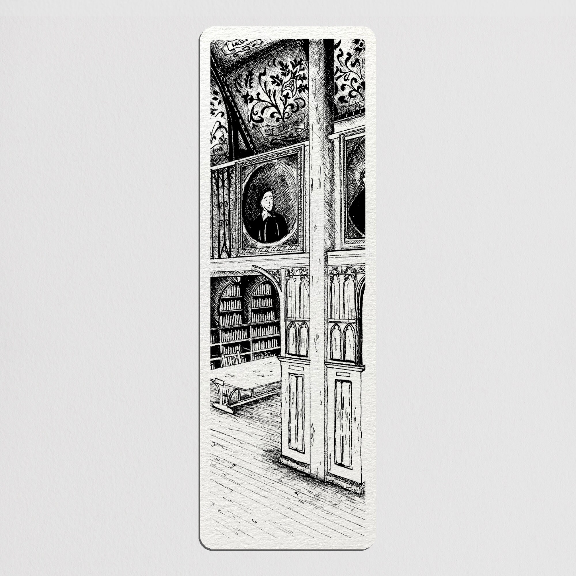 Library Bookmark, Oxford University Library, Mansfield College Library ...