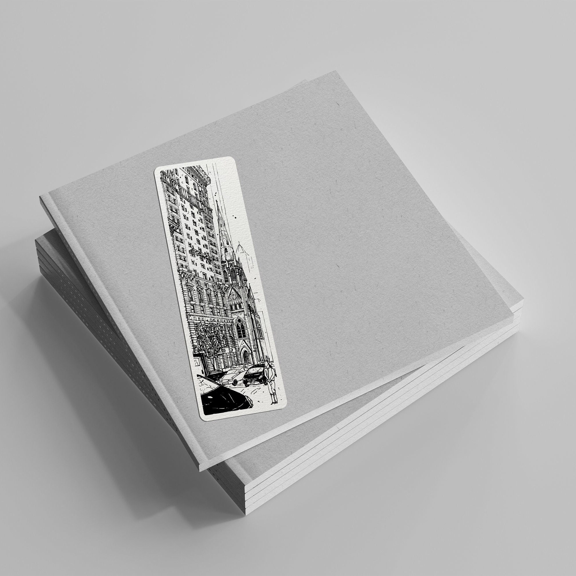 Fifth Avenue Bookmark, NYC Bookmark, New York Cityscape, New York ...