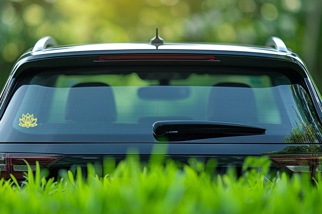 Lotus Car Decal - Etsy