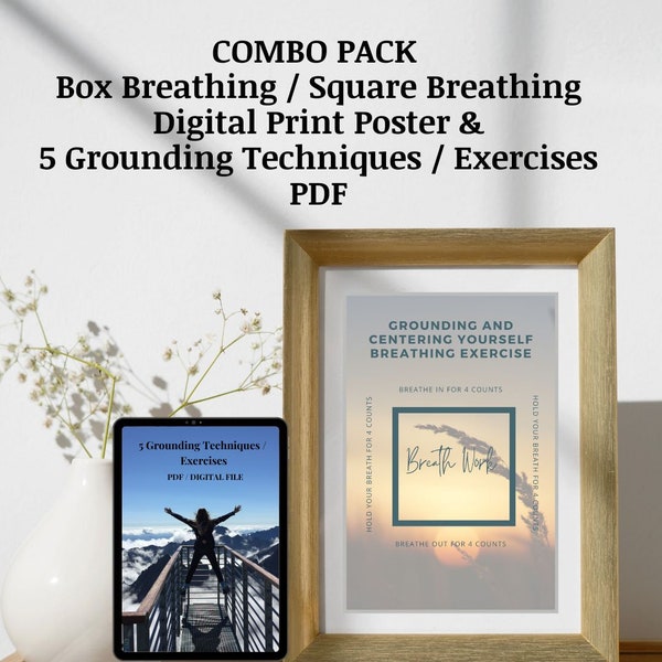 Breathing Exercises Poster - Etsy
