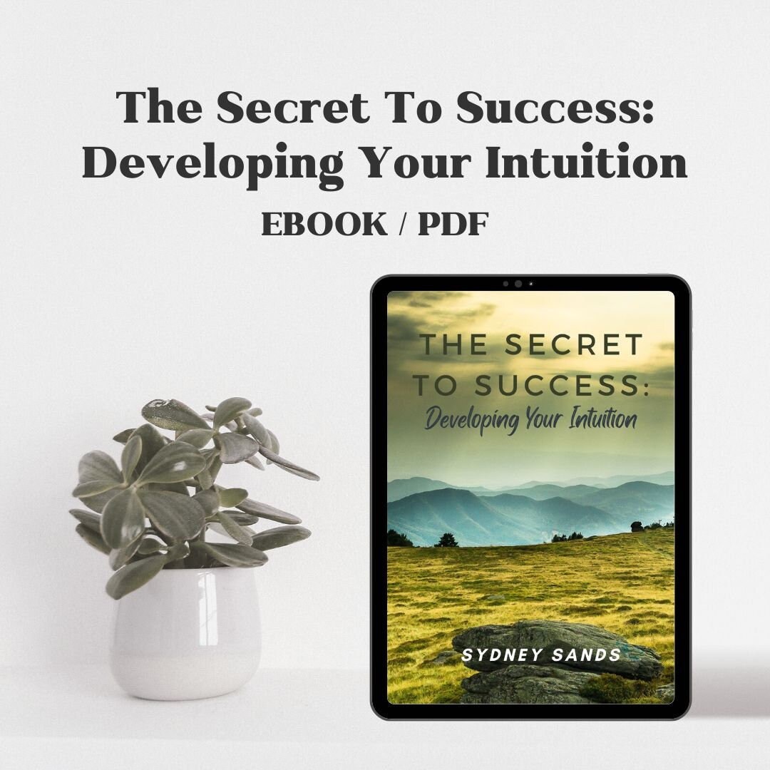 Ebook the Secret to Success: Developing Your Intuition PDF / - Etsy