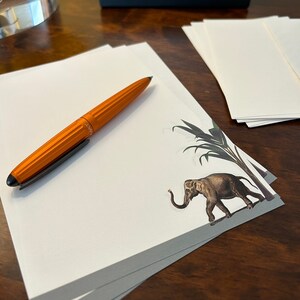 Hasty Elephant Writing Paper Set A5 Laid Writing Paper With Lined ...