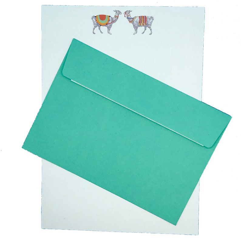 Dapper Alpaca Letter Writing Set Alpaca A5 Writing Paper - Etsy UK