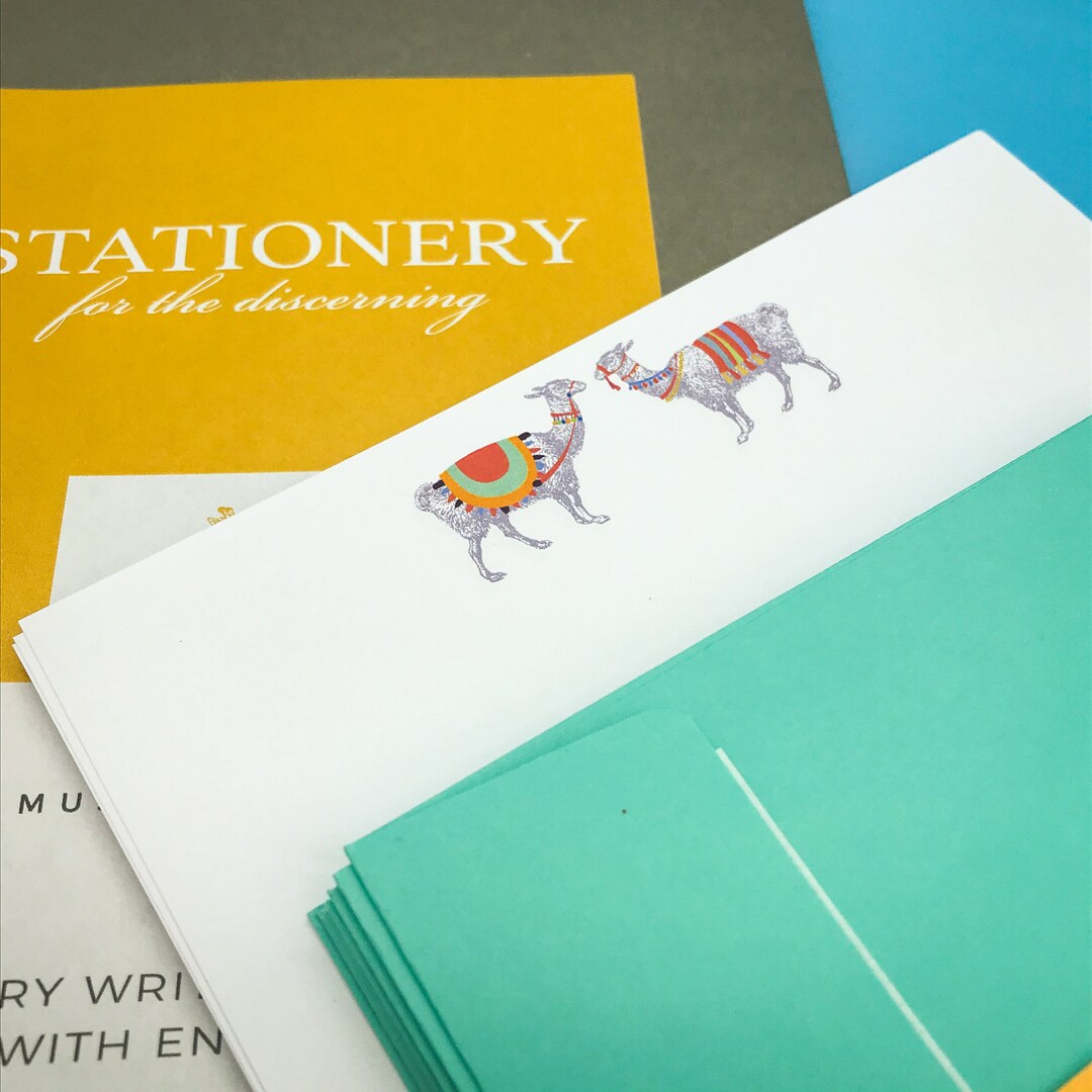 Dapper Alpaca Letter Writing Set Alpaca A5 Writing Paper - Etsy UK