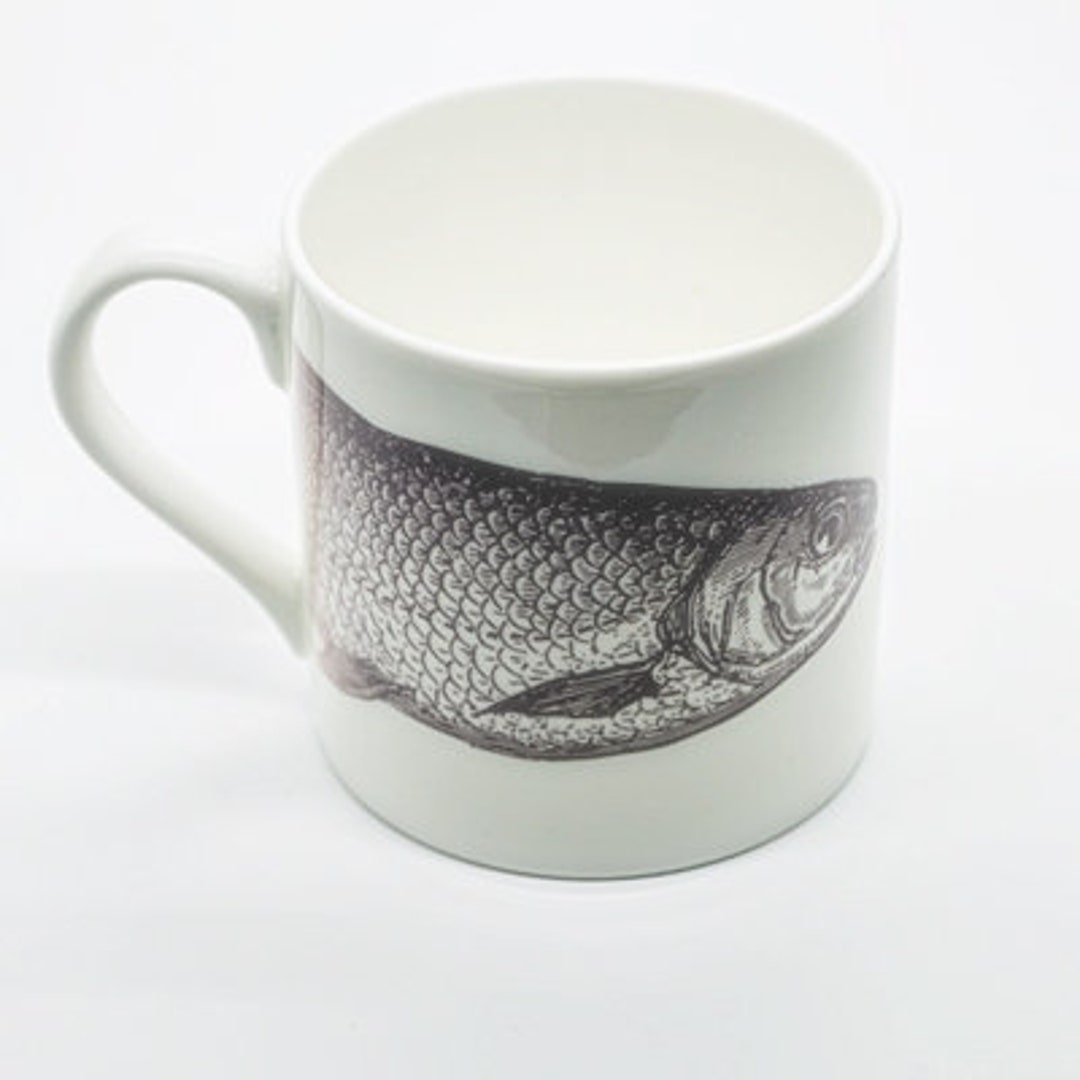 Ticklerton Tench Mug | Bone China Fish Mugs | Hand-printed Mug | From ...